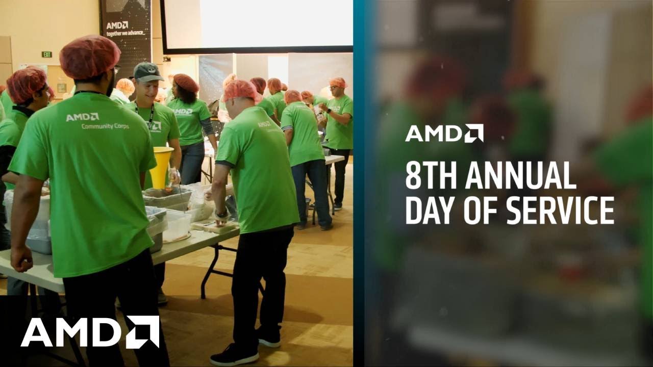 8th Annual AMD Day of Service - YouTube