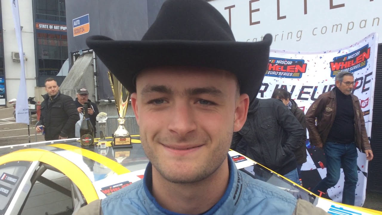 Thomas Ferrando post-race Interview | NASCAR GP BELGIUM 2019 - YouTube
