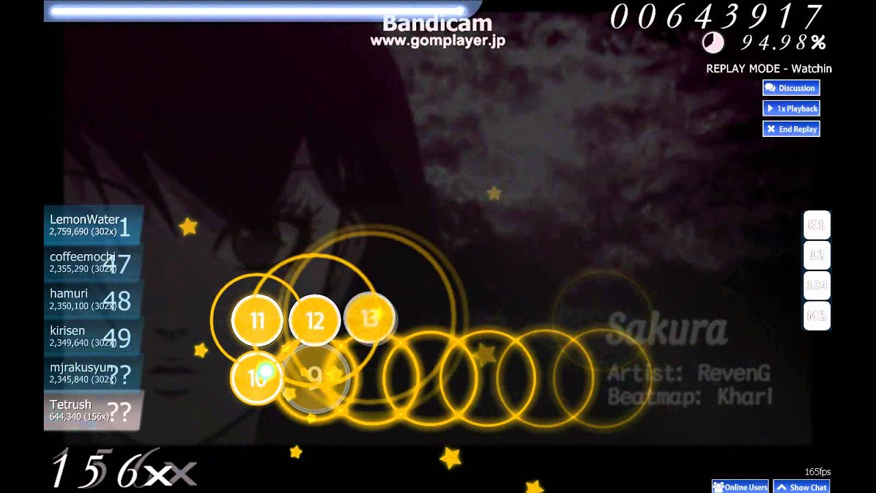 osu! RevenG - Sakura[Hard] #207 - YouTube