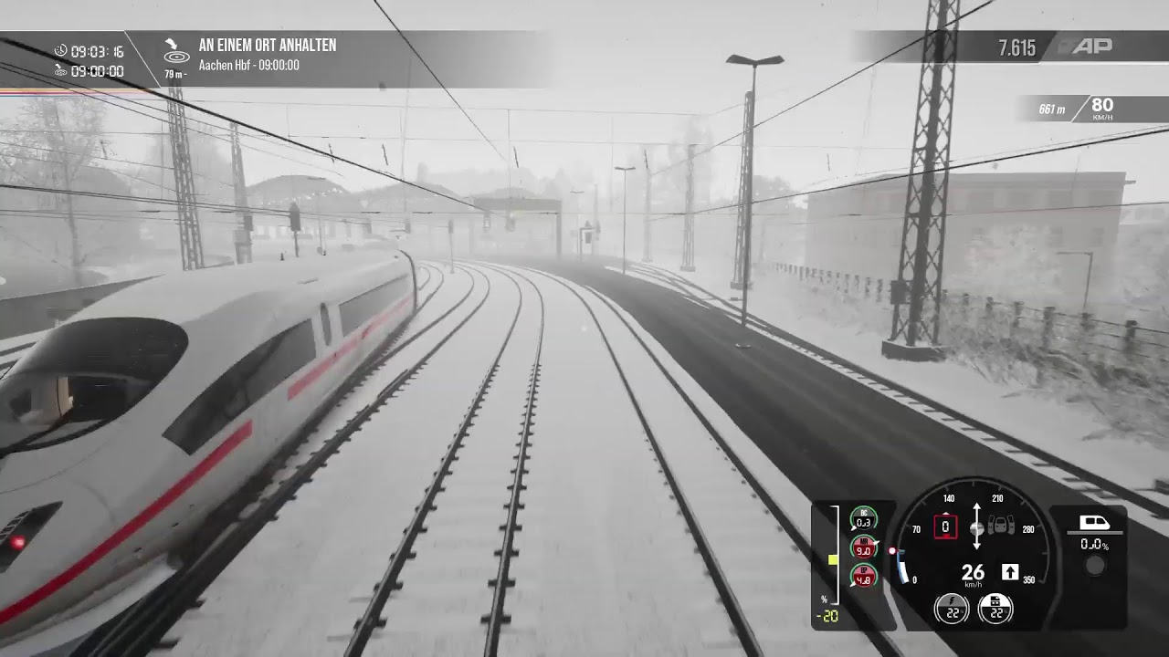 Tsw 2 senario mit der ICE 3 - YouTube