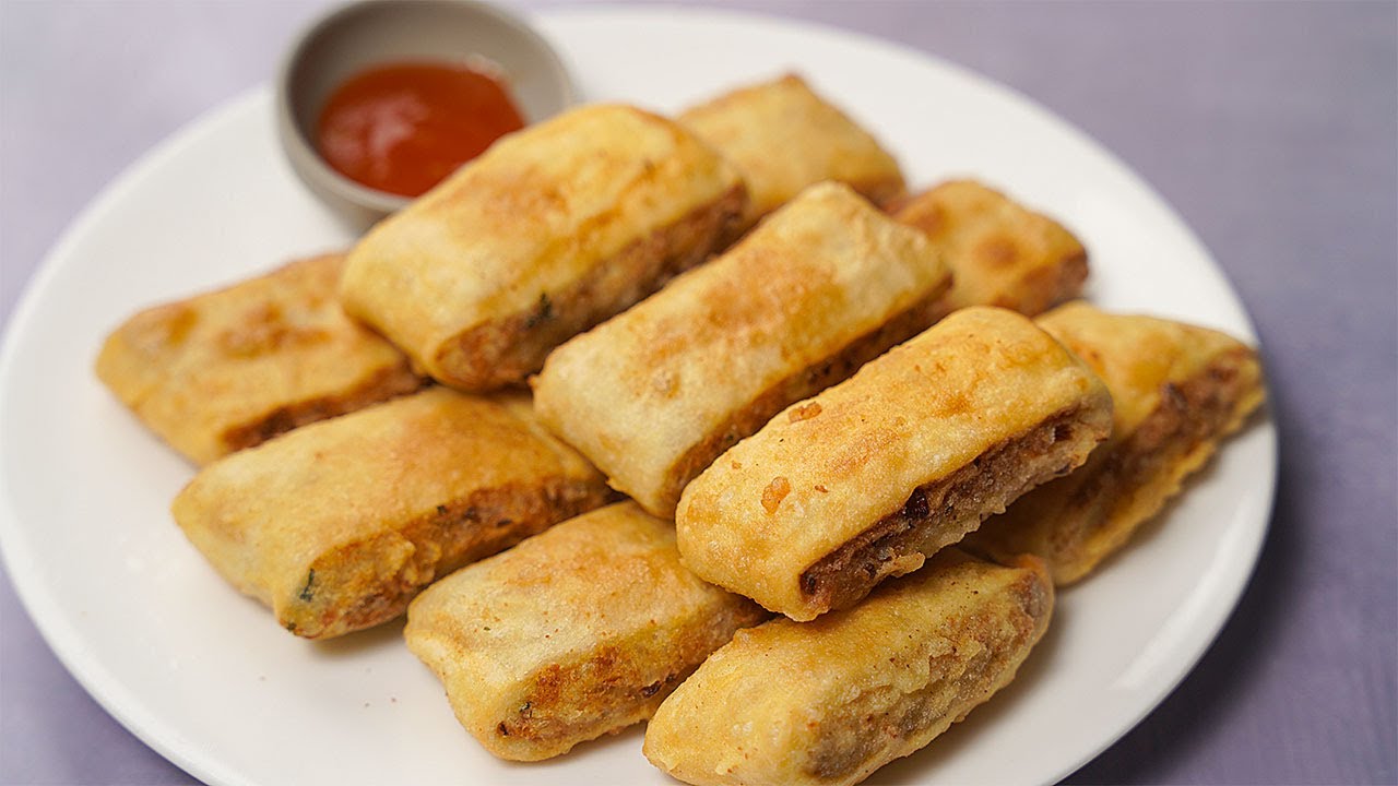 Chicken Potato Snacks | Aloo Chicken Samosa | Yummy - YouTube