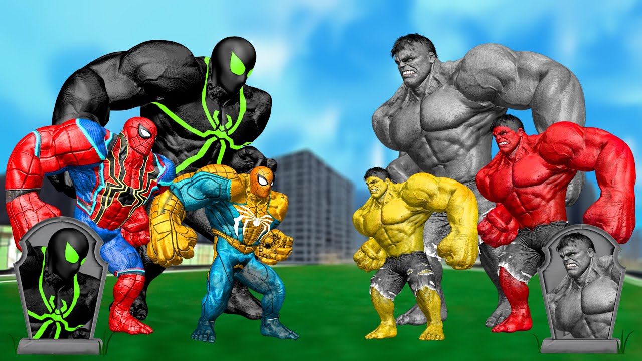Evolution Of HULK & SPIDERMAN Multiverse SUPER HEROES | LIVE ACTION ...
