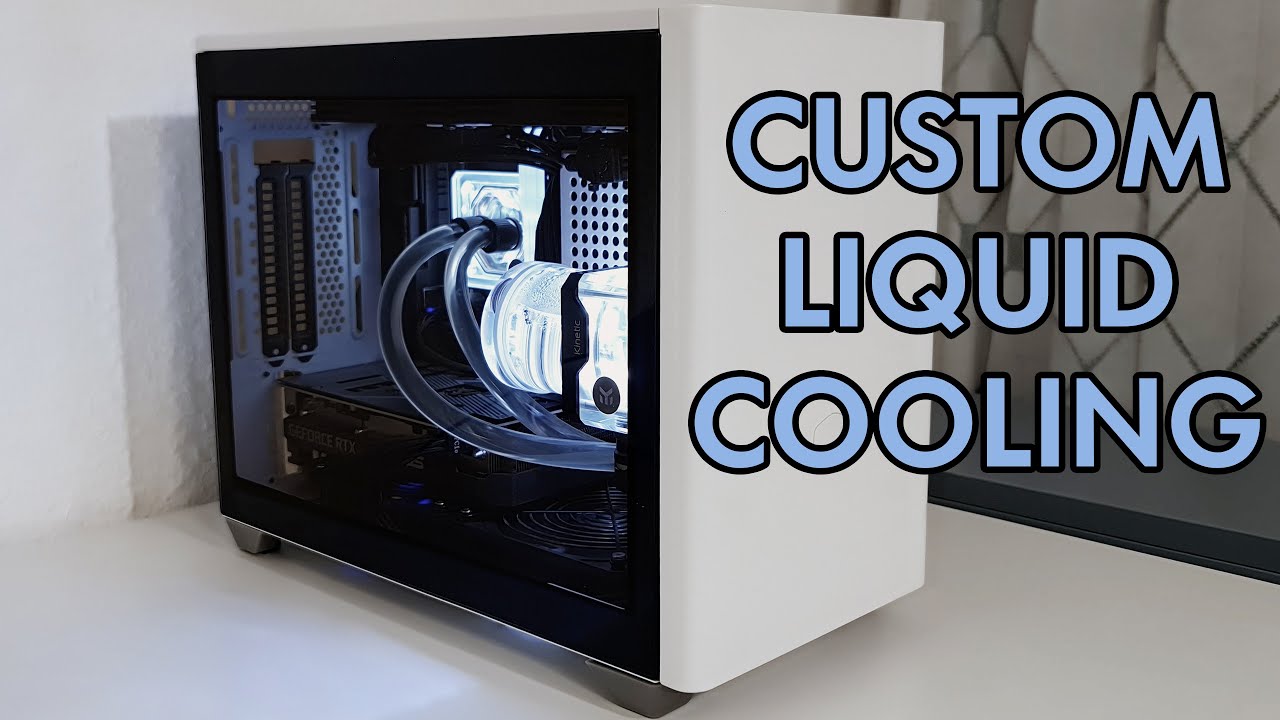 Custom PC Build with Liquid Cooling - YouTube