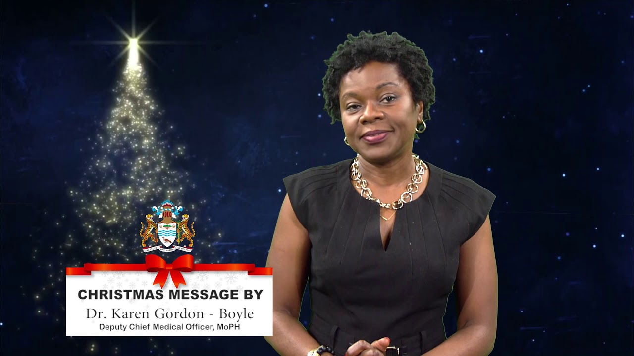 2019 Christmas Message by Dr Karen G Boyle - YouTube