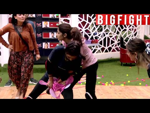 Bigg Boss 14 : Jasmin Bhasin And Nikki Tamboli Fights Again In BB Mall Task