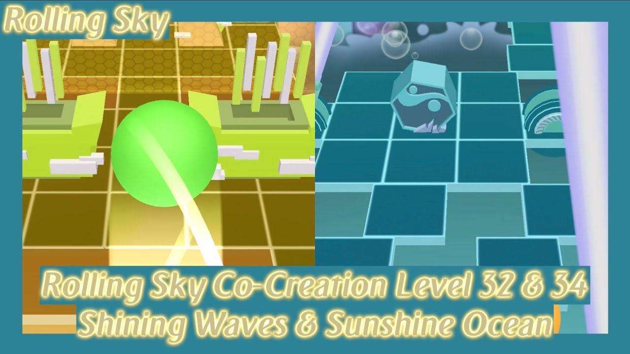 Rolling Sky | CCL 32 | Shining Waves | CCL 34 | Sunshine Ocean - Full ...