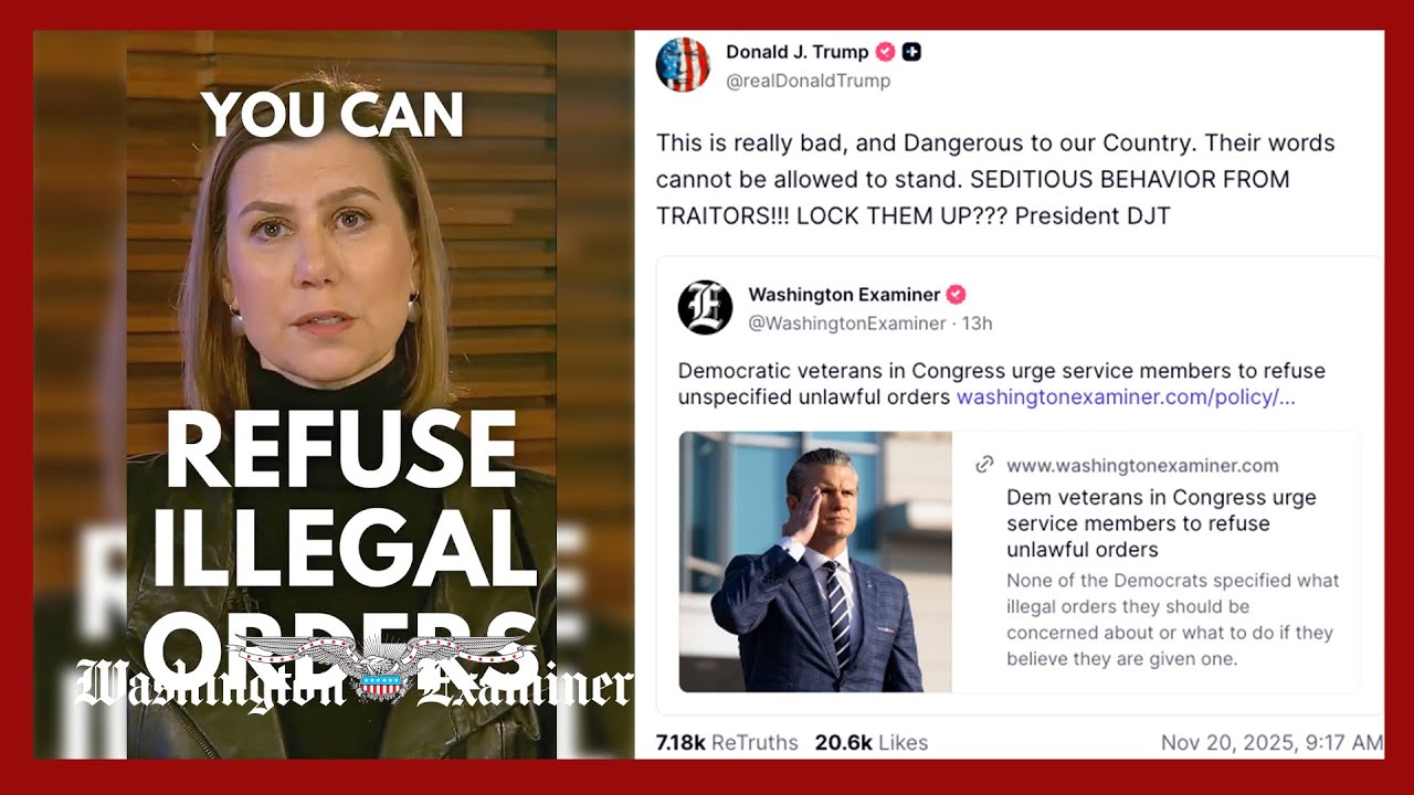 Trump blasts 'traitor' Democratic veterans for 'seditious behavior ...