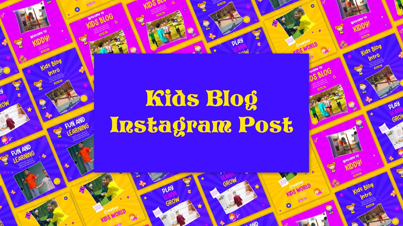 Kids Playschool, Kindergarten School Instagram Page Instagram Post ...