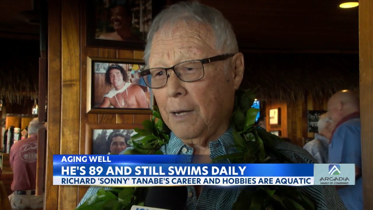 Aging Well: Retired swim coach has spent his life as a waterman - YouTube