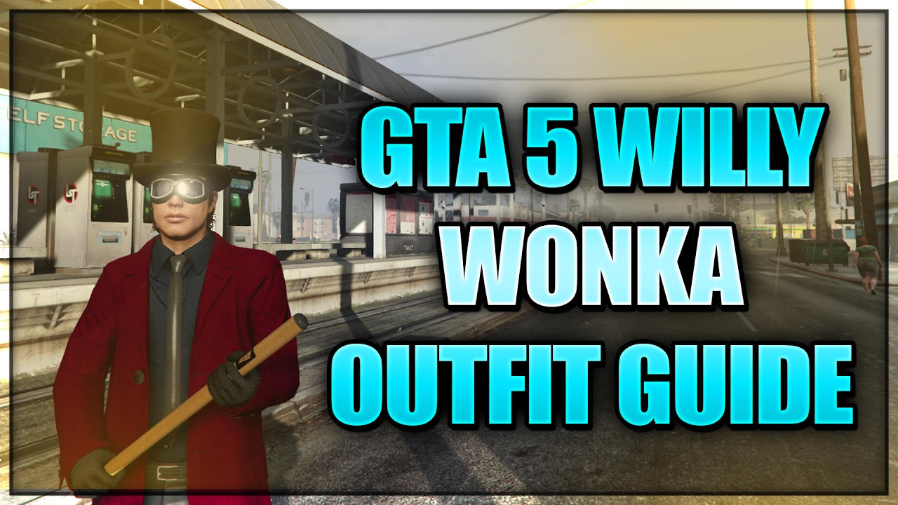 GTA 5 Willy Wonka Character Outfit Guide For GTA 5 Online - YouTube