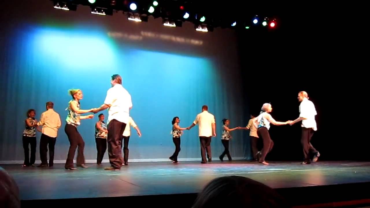 Fairfield Dance Connection West Coast Swing performance - YouTube