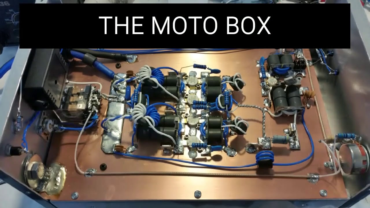Gatekeeper Built Motorola MRF421 5 Pill moTOBOX 580w RMS WOW! - YouTube