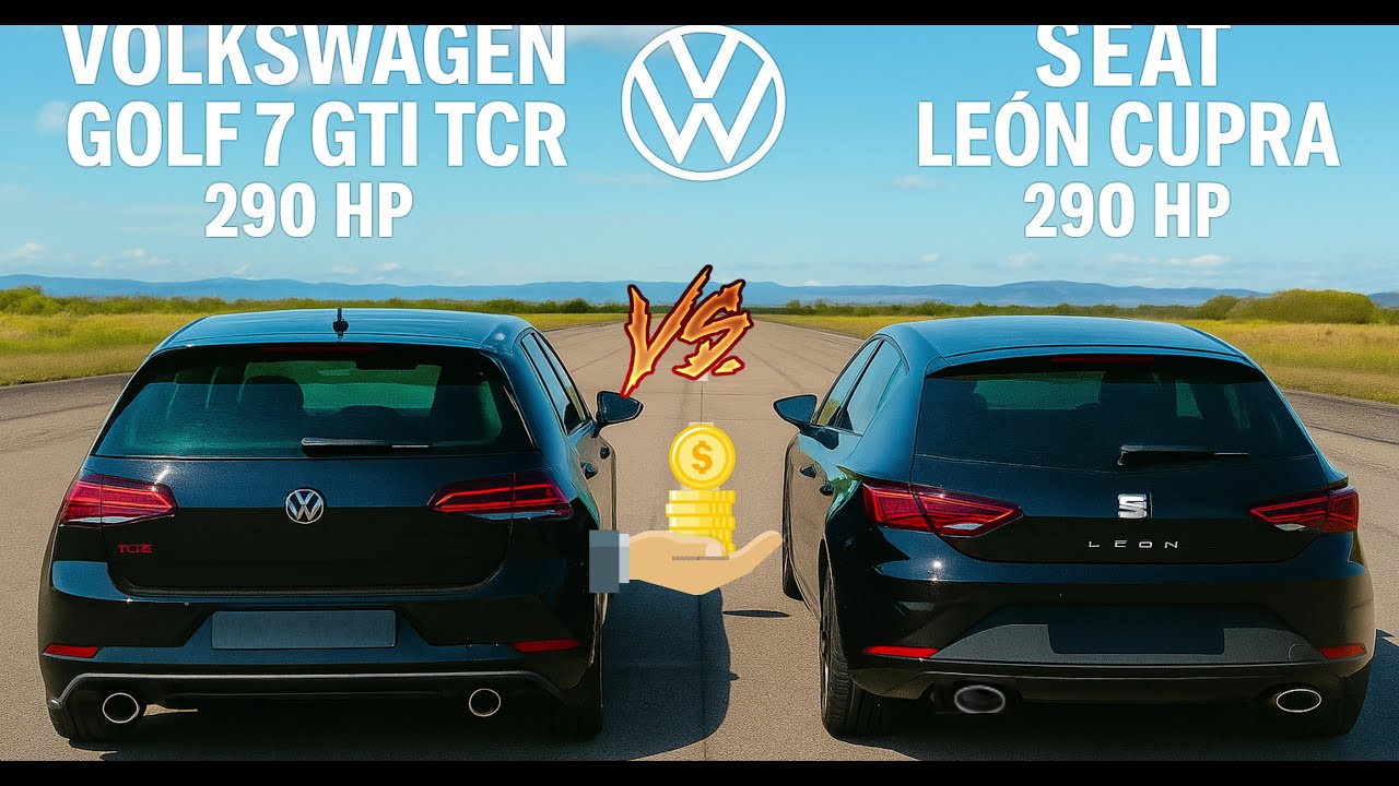 💰 $28K vs $23K Money 🔥 Golf 7 GTI TCR vs SEAT Leon Cupra 290 HP – VW ...