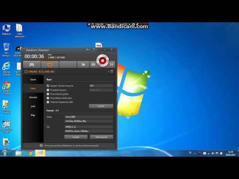 Bandicam Nasıl Sesli Video Çekilir (mikrofonsuz)