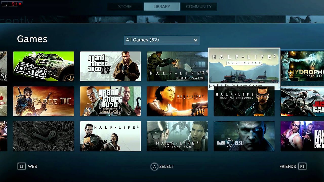 Nueva Interfaz Steam Big Picture - YouTube