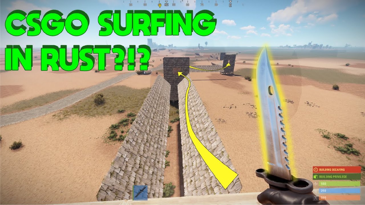 [RUST] CSGO surfing in Rust?! - YouTube