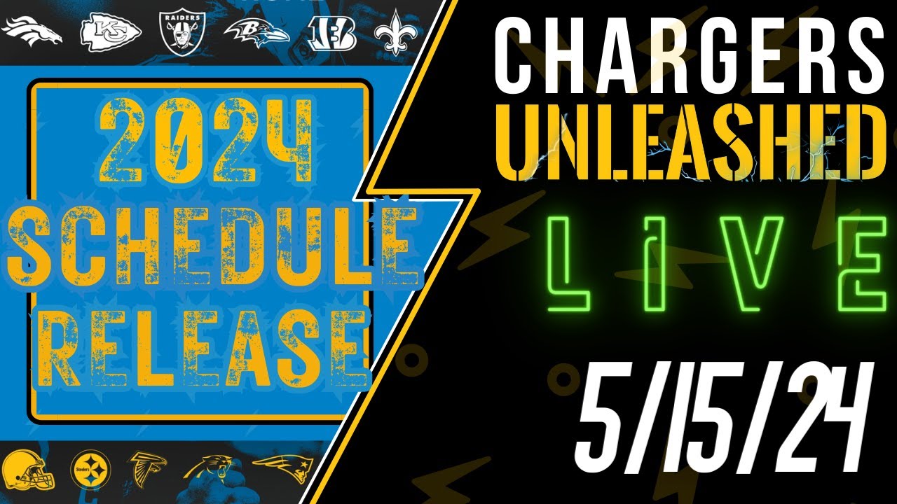 Los Angeles Chargers 2024 Schedule Release Recap & Reactions | LIVE ...