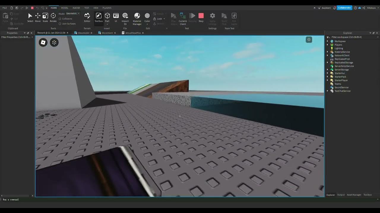 Roblox movement system - YouTube