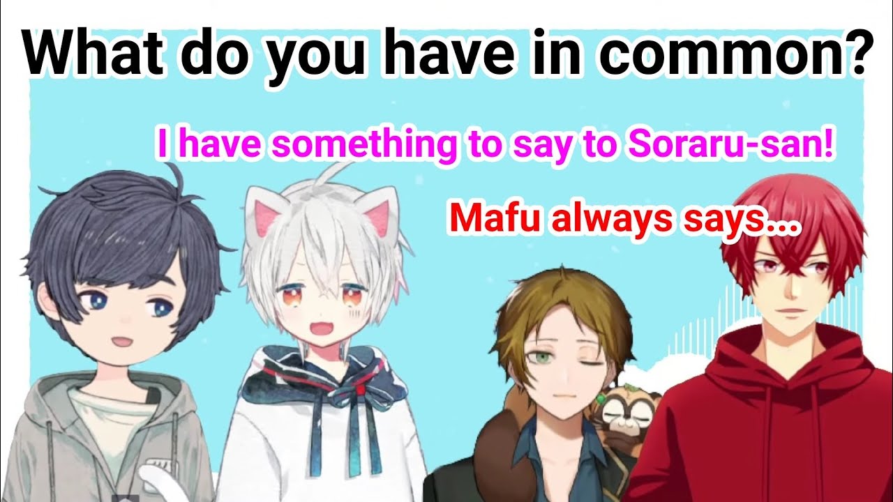 【SoraMafuUraSaka English】Mafumafu wants to play APEX more with Soraru ...