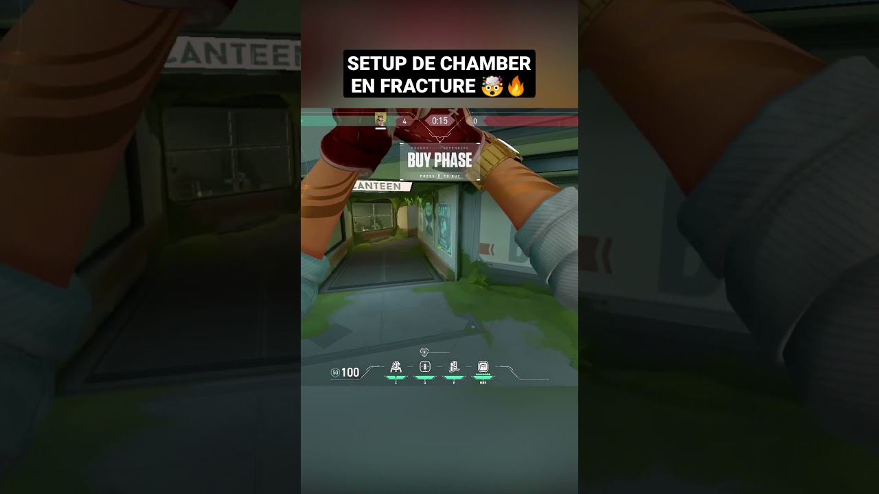 SETUP de chamber en fracture 🤯🔥. #valorant #videojuegos #shorts #gamer ...