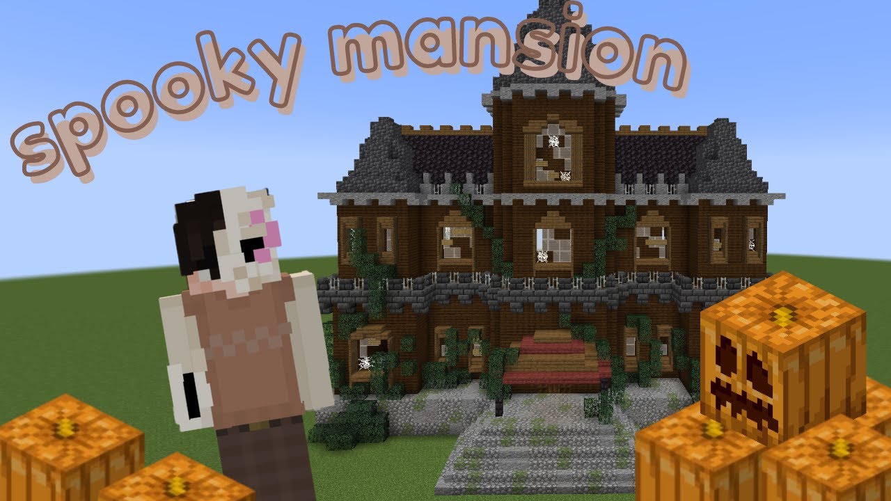 PERFECT Spooky Minecraft Mansion for Halloween!! (Speed Build) - YouTube
