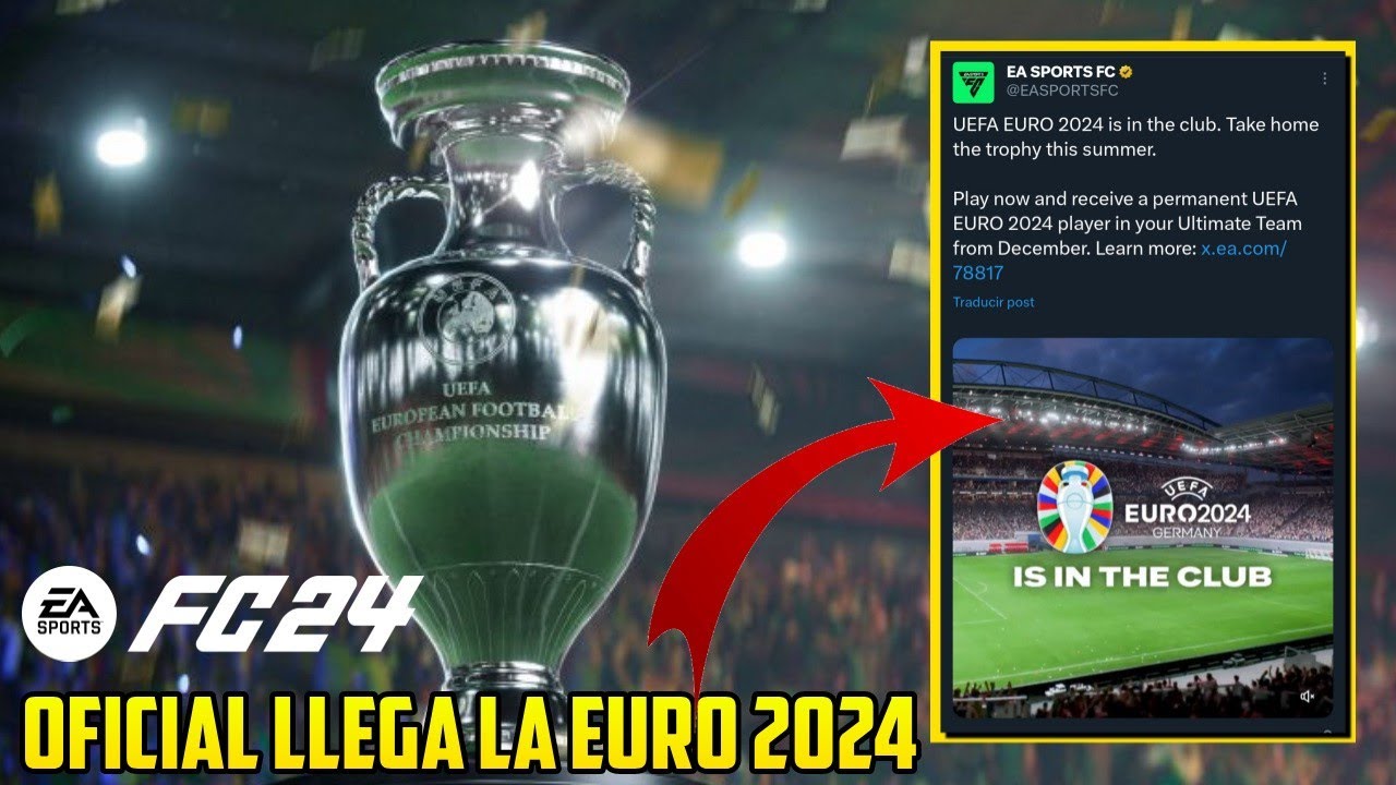 Oficial EA SPORTS CONFIRMA la Euro 2024 - Nuevo Modo Euro 24 - Nuevas ...