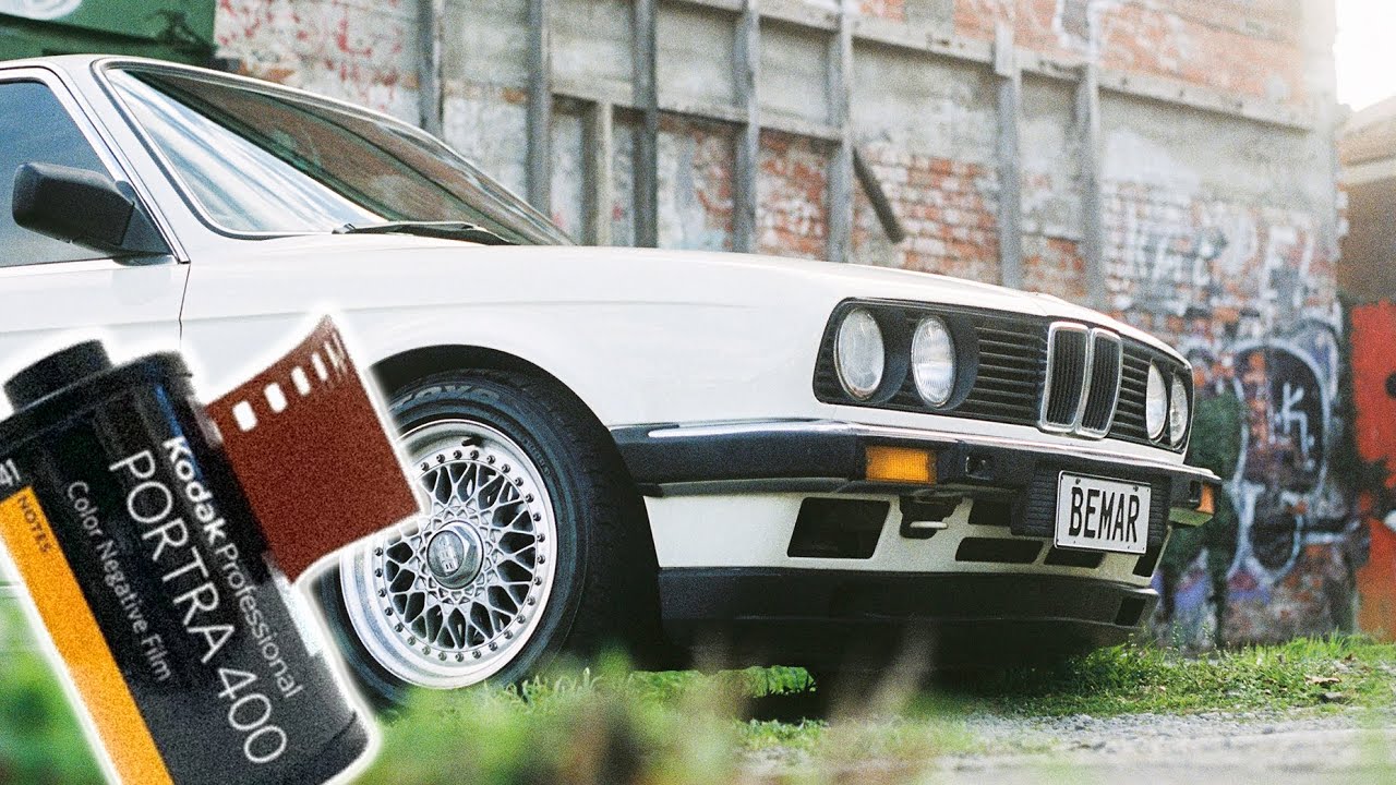 BMW E30 2min Photoshoot #bmw #e30 #film #portra400 - YouTube