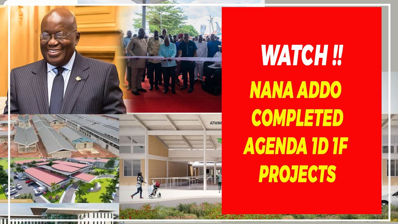 Nana Addo legacy 6: Completed One District One Factory Projects - YouTube