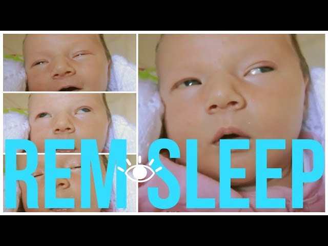 BABY REM SLEEP Strange Rapid Eye Movements While Sleeping Normal and Healthy Newborn 1 Week Old YouTube
