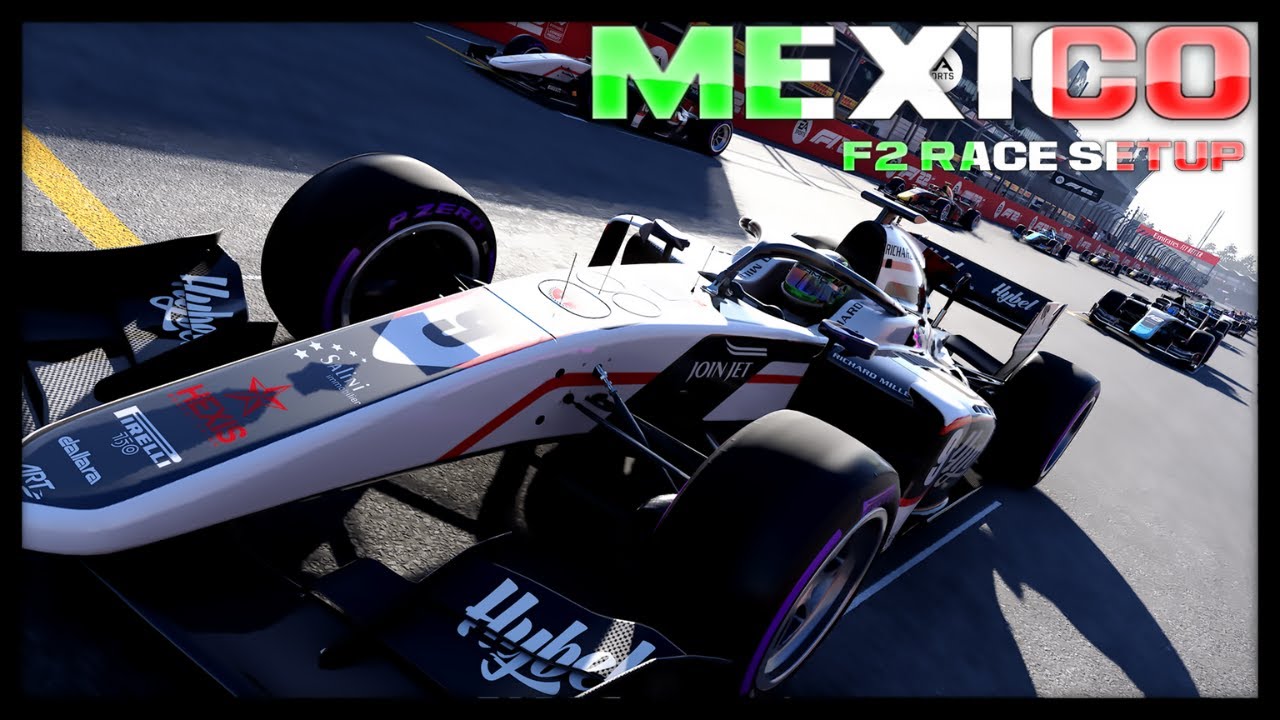 F1 22 Mexico F2 Race Setup - YouTube