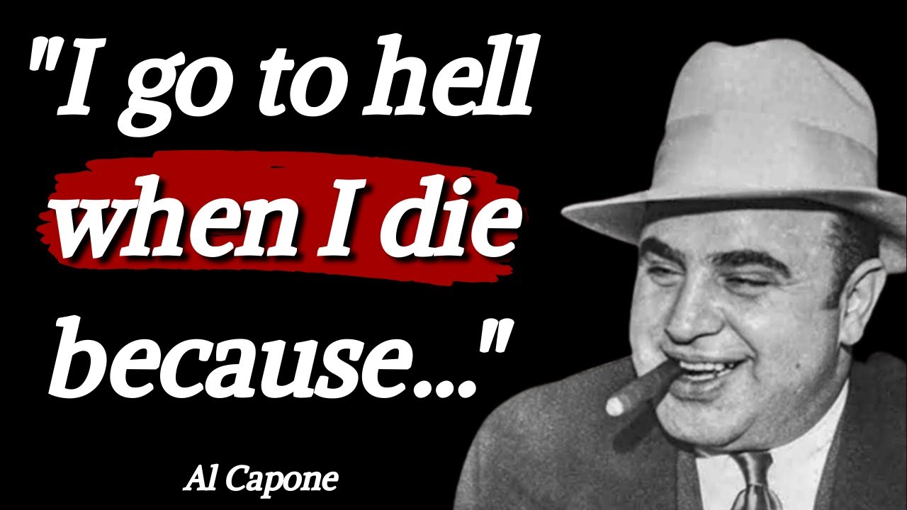 AL Capone's Best Quotes || AL Capone life quotes - YouTube