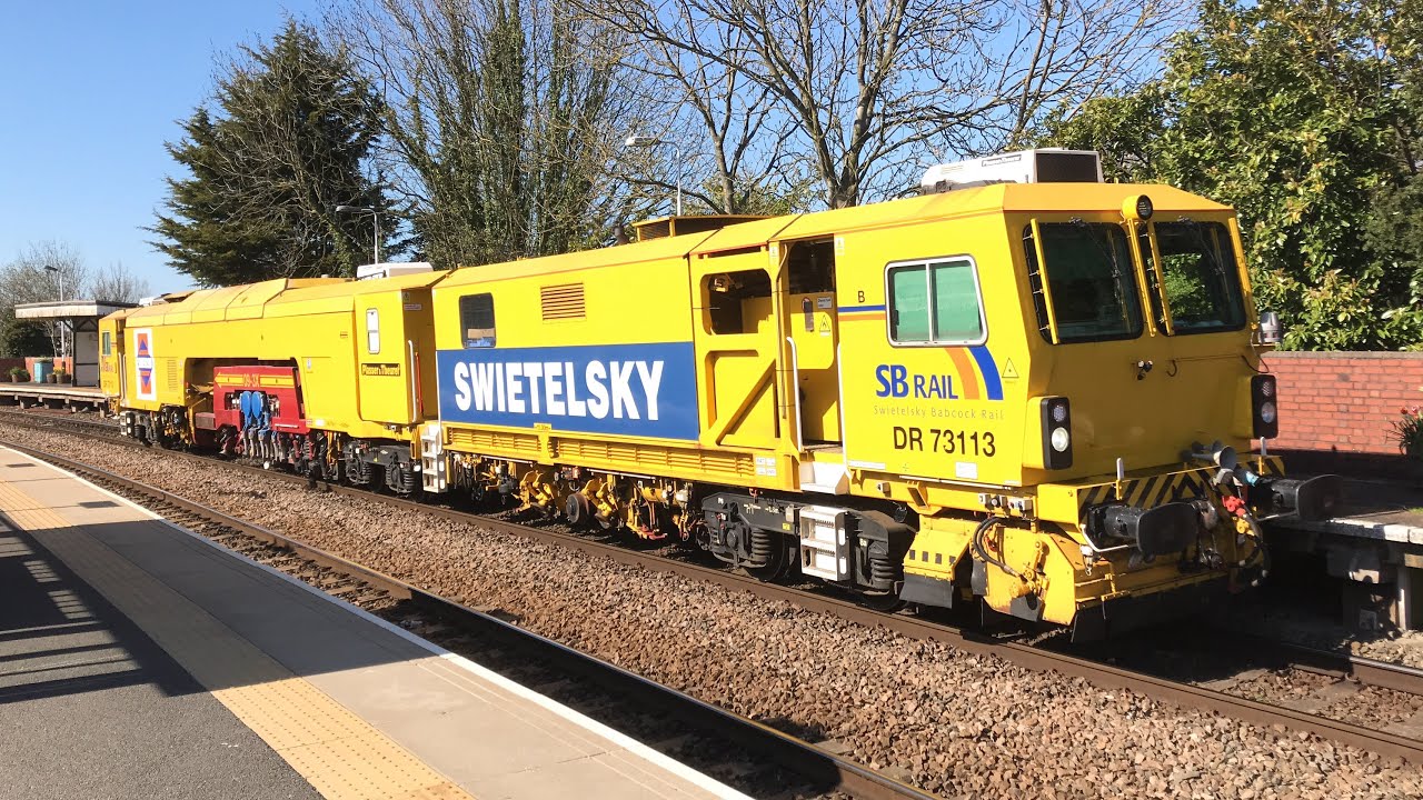 73113 09-3X-D-RT Plasser & Theurer Tamper Liner DTS owned by Swietelsky ...