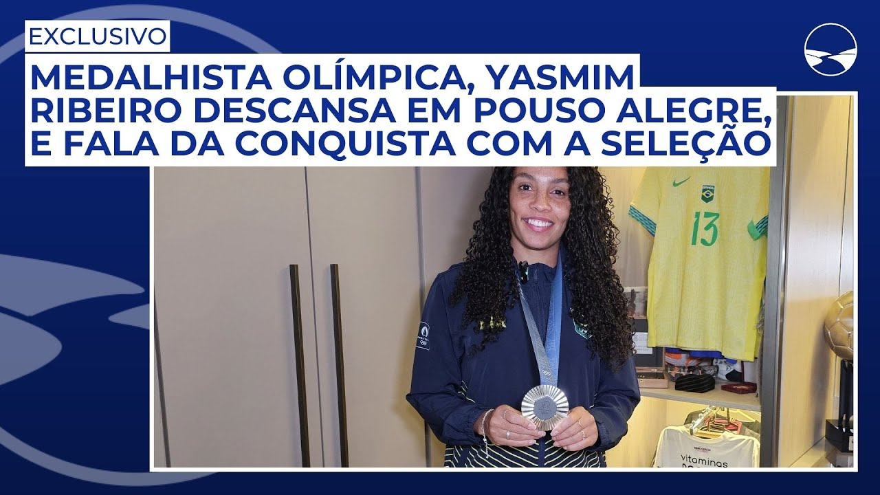 Medalhista olímpica, Yasmim Ribeiro descansa em Pouso Alegre, e fala da ...