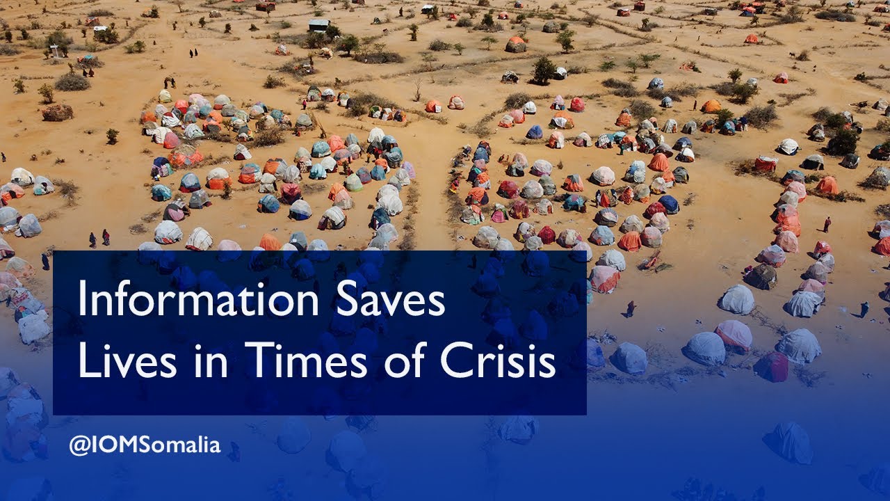 Information Saves Lives in Times of Crisis: #DroughtinSomalia - YouTube