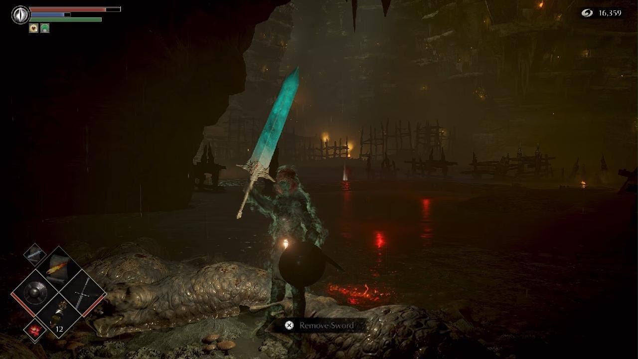 Demon's Souls | Large Sword of Moonlight Location 5-2 - YouTube