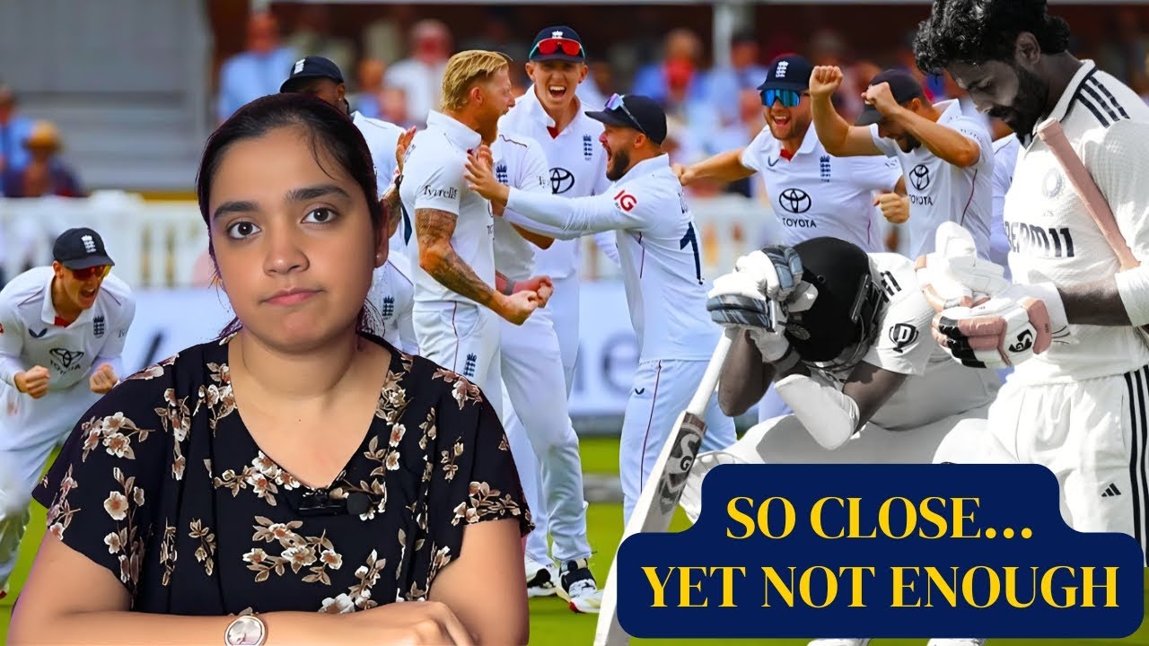 Lord's Thriller: England's Epic 22-Run Win vs India | Key Moments ...