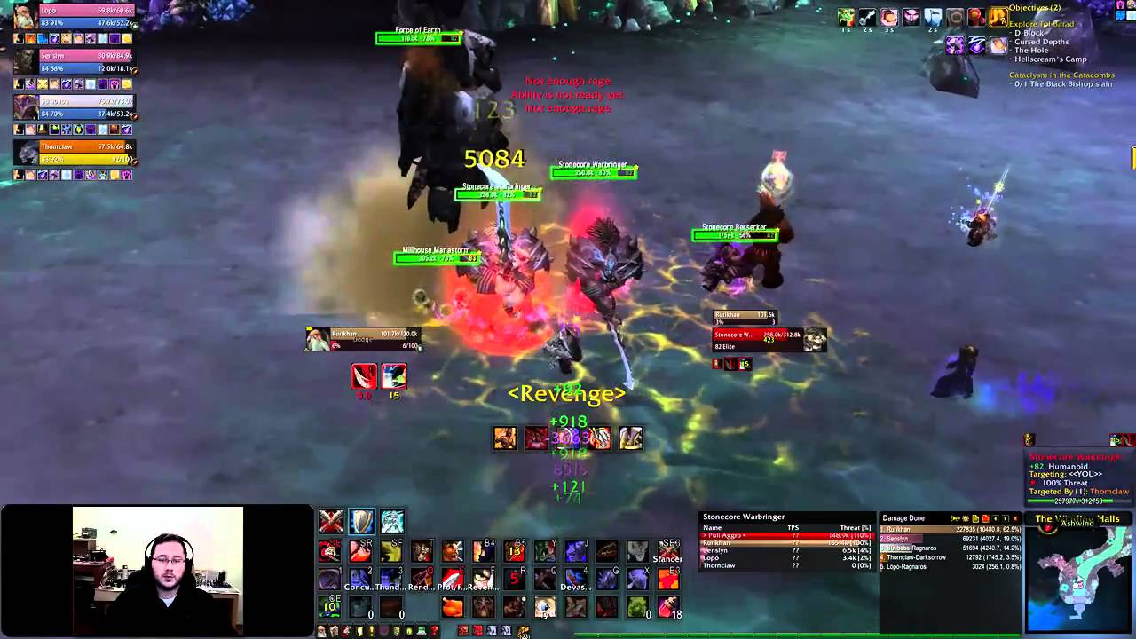 [WoW] Cataclysm Instances: The Stonecore - YouTube