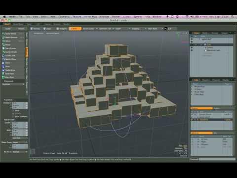 Moving objects using falloffs (part 2) - YouTube