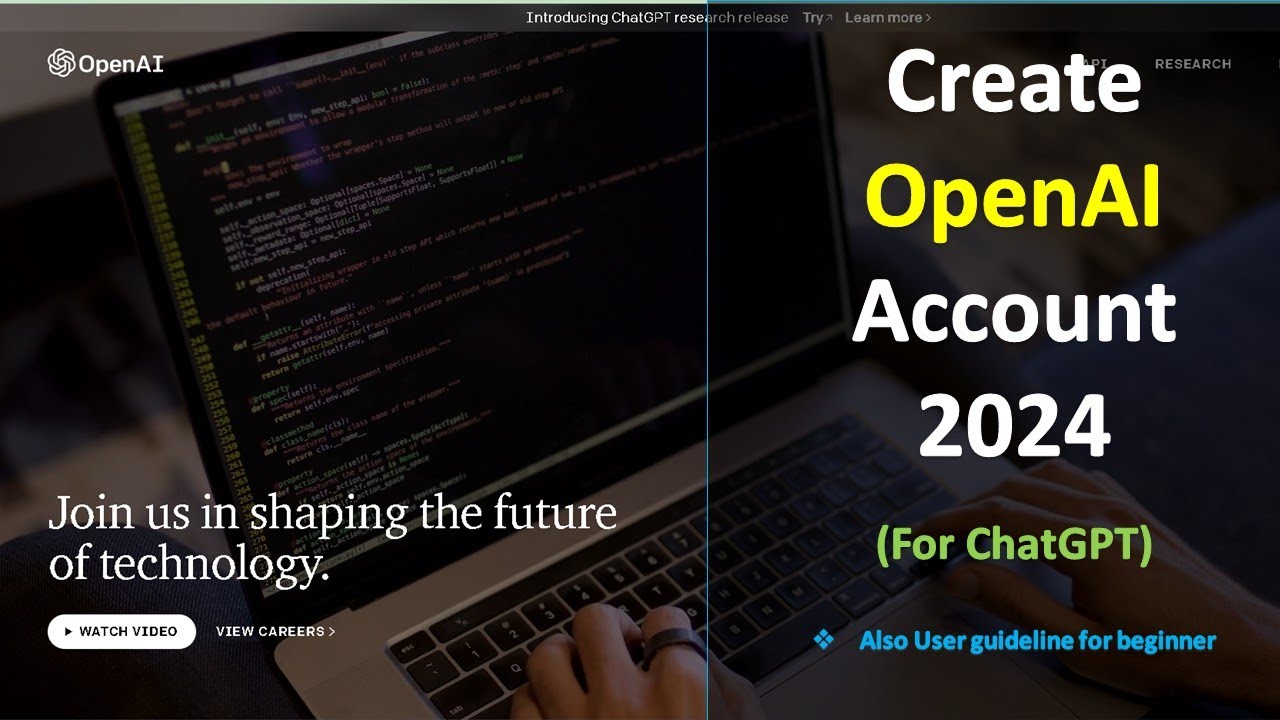 How to Create OpenAI Account (Free) - YouTube