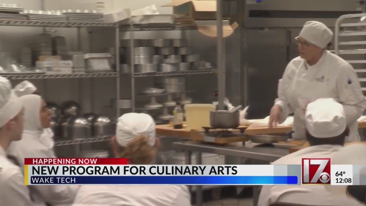 Wake Tech announces new culinary arts partnership - YouTube
