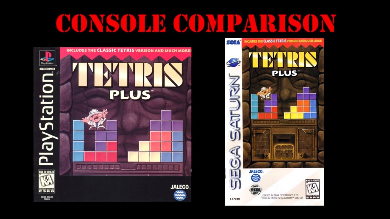 Console Comparison #5 - Tetris Plus (PSX/Saturn) - YouTube
