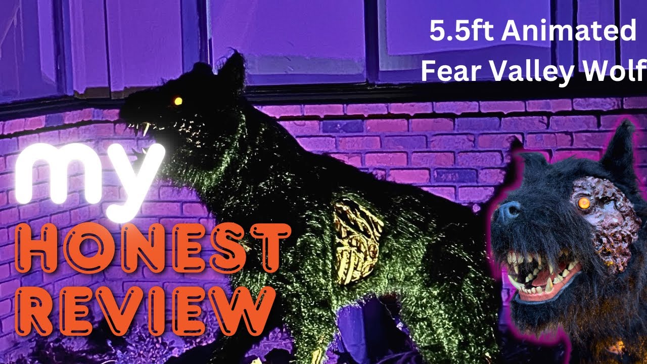 I actually got one! 😱 my honest review 5.5ft Halloween prop Fear Valley ...