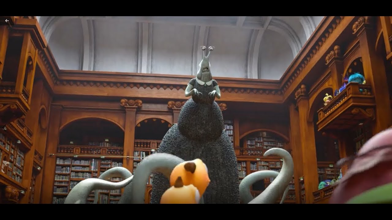 Scare game escaping the librarian challenge scene (Monsters University ...