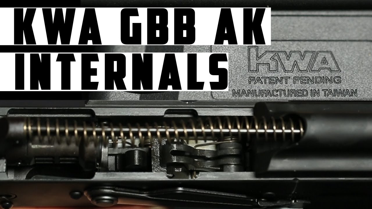 Airsoft GI - KWA AK GBBR Field Strip and Internals Breakdown - YouTube