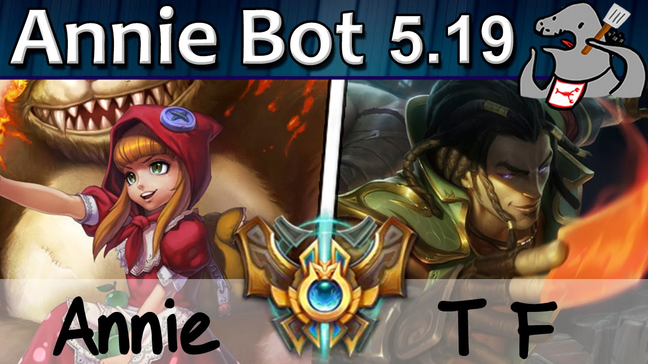 Annie Bot - Annie vs Twisted Fate - Mid - Challenger S5 | 379 - YouTube