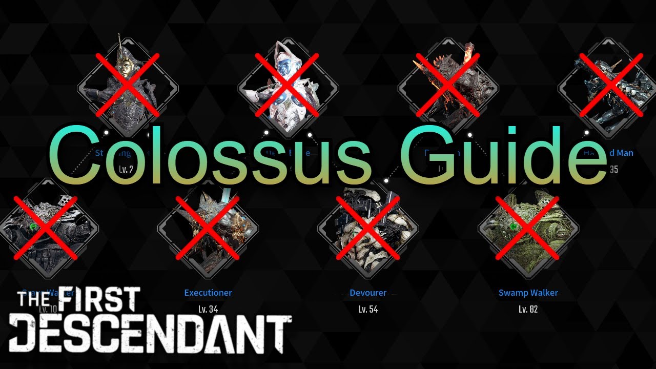 The First Descendant - Grave Walker to Hanged Man Colossus Guide - YouTube