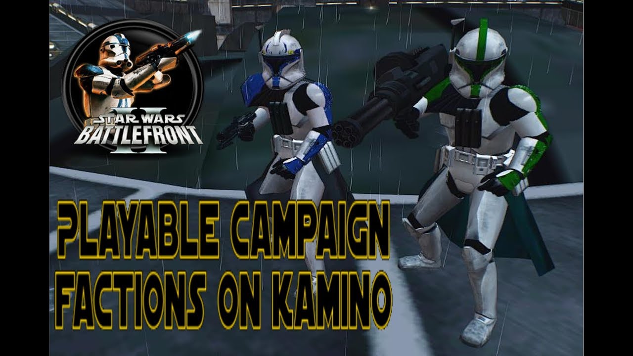 Star Wars Battlefront 2 Mods (HD): Playable Campaign Factions Era Mod ...