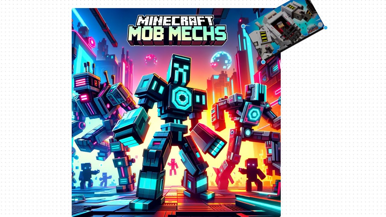 MİNECRAFT’ ta MOB MECHS modunu deniyoruz! - YouTube