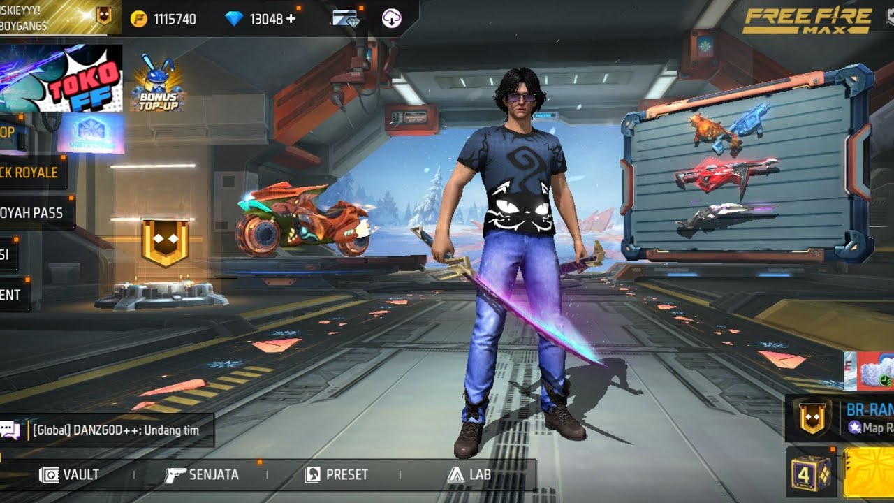 🔴LIVE FF MINGGU! CR BERHADIAH💎 DM FF SINI MASUK SEMUA! - YouTube