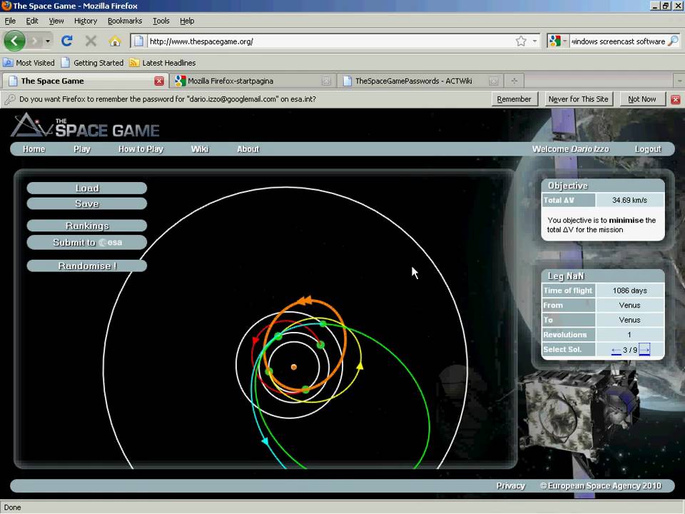 The Space Game - Basic Tutorial - YouTube